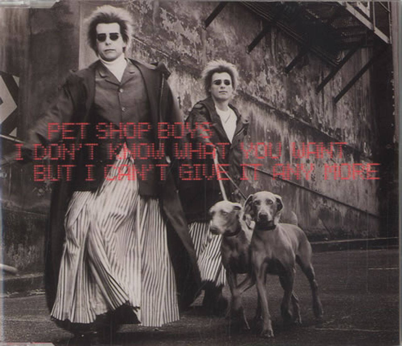 Pet Shop Boys I Don't Know What You Want... CD 1 & 2 UK 2-CD single se — RareVinyl.com