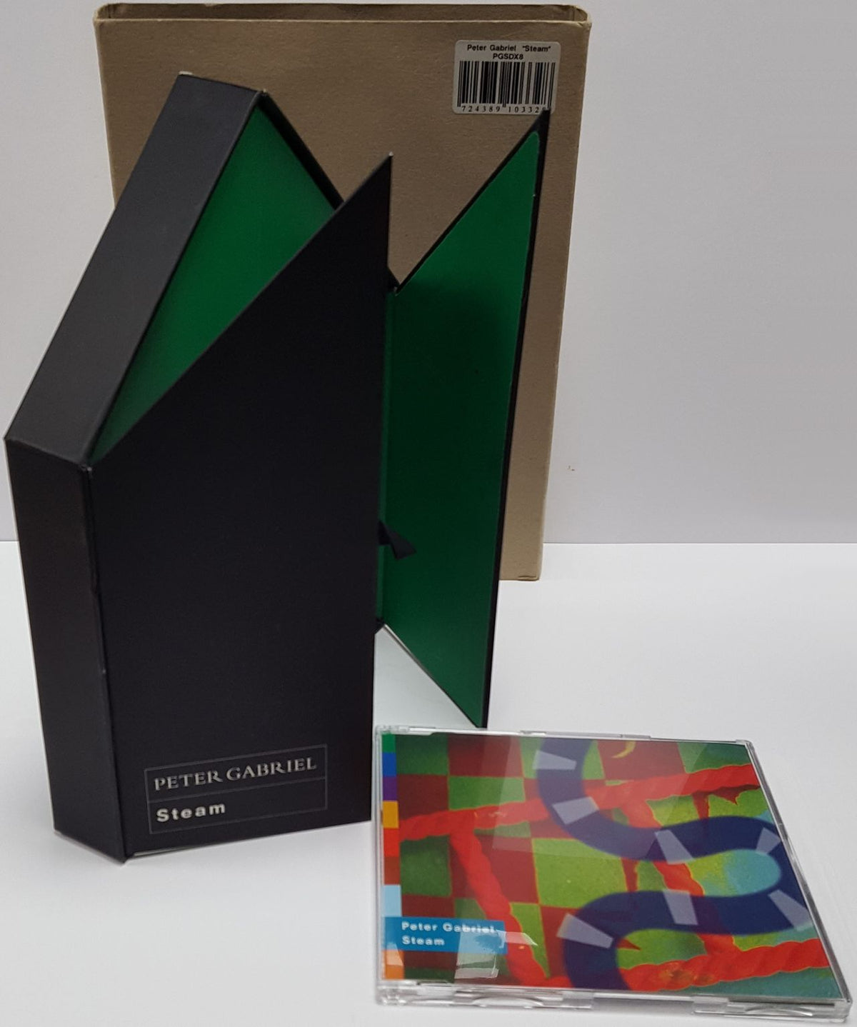 Peter Gabriel Steam + Original Outer Slipcase UK Cd single boxset ...