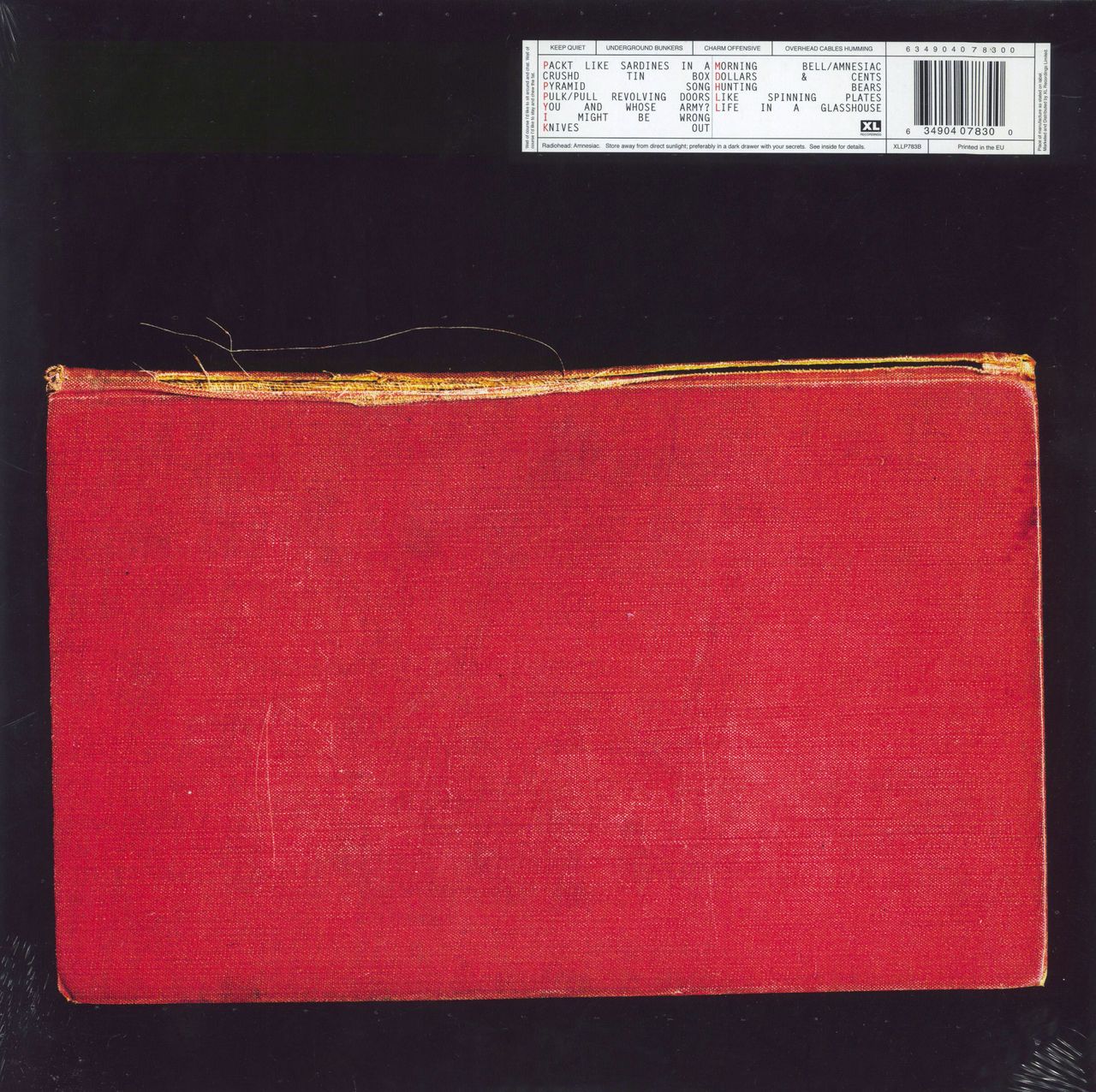 Radiohead Amnesiac - 180gm - Sealed UK 2-LP vinyl set — RareVinyl.com
