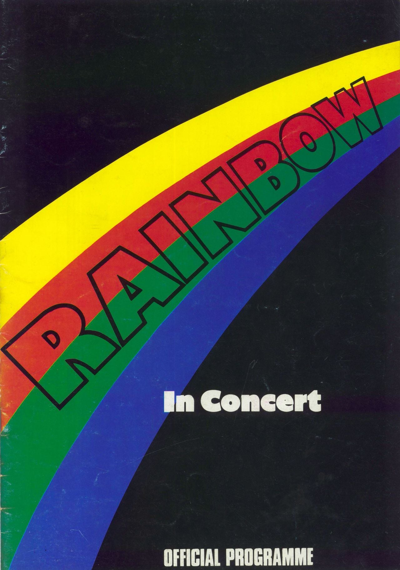 Rainbow In Concert + Ticket Stub UK Tour programme — RareVinyl.com