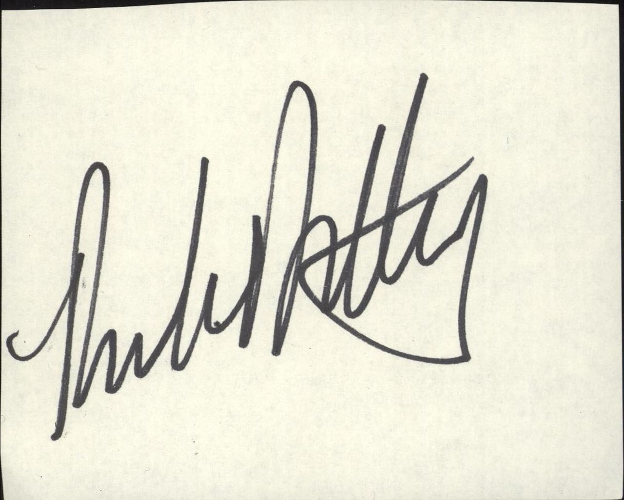 Rick Astley Autograph UK Memorabilia — RareVinyl.com