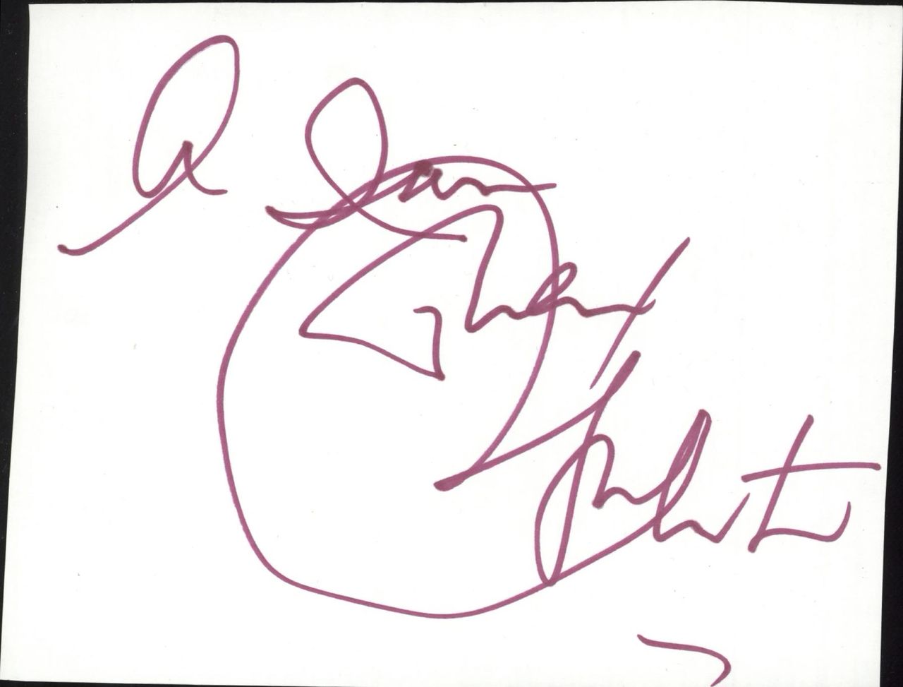Ricky Martin Autograph UK Memorabilia — RareVinyl.com