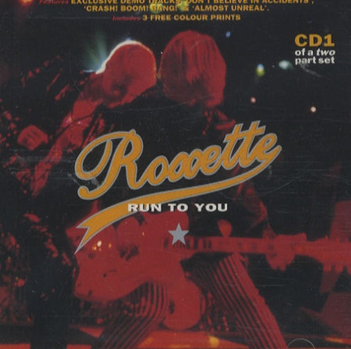 Roxette Run To You + Prints UK CD single — RareVinyl.com