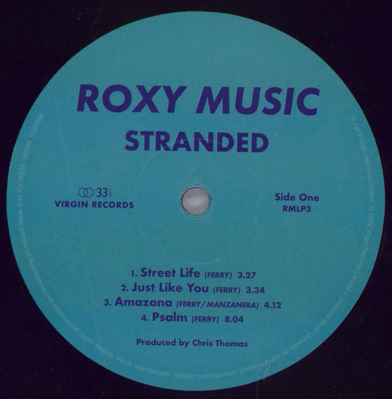 Roxy Music Stranded - Half Speed Master UK Vinyl LP — RareVinyl.com