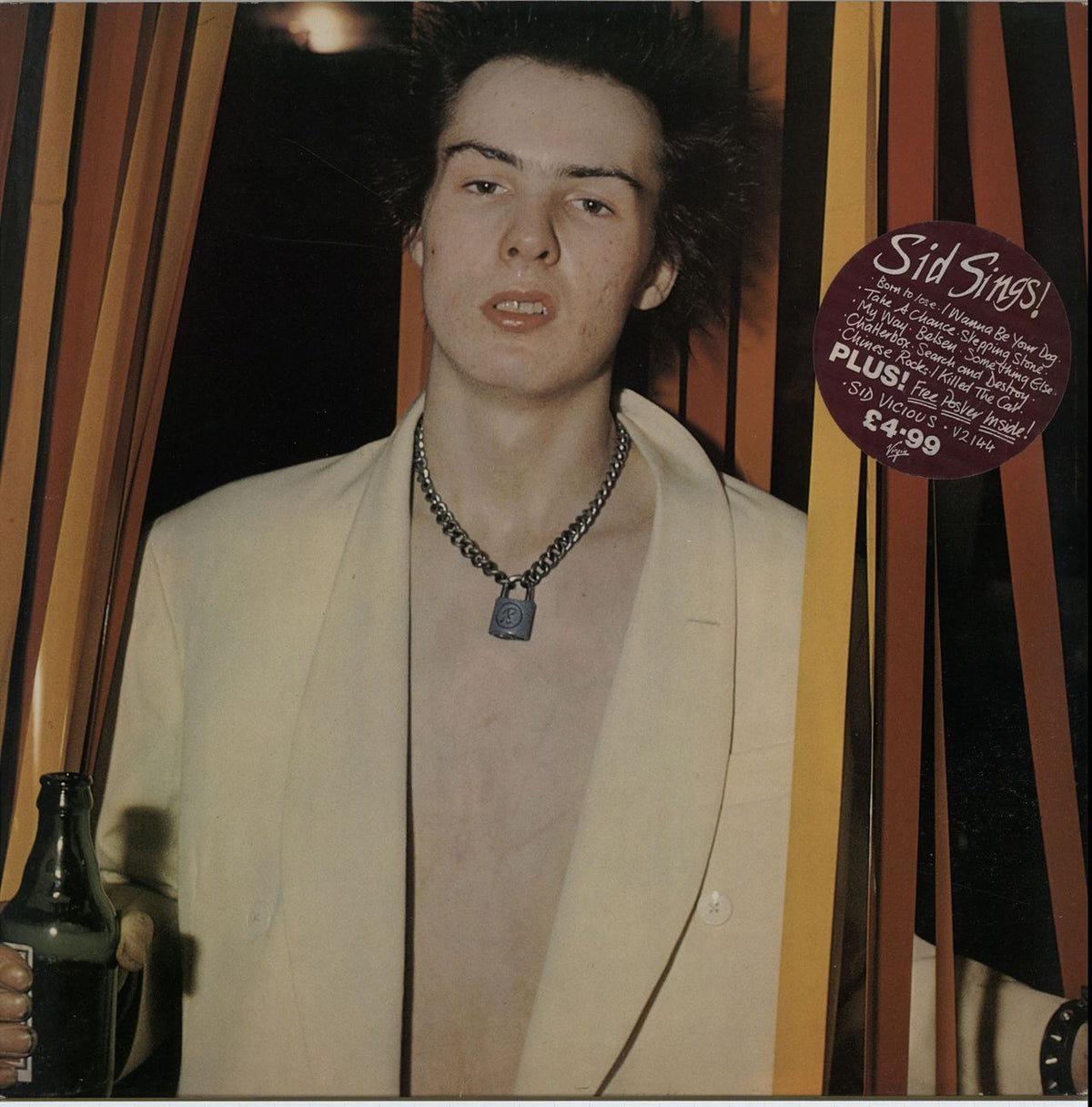 Sid Vicious Sid Sings UK Vinyl LP — RareVinyl.com