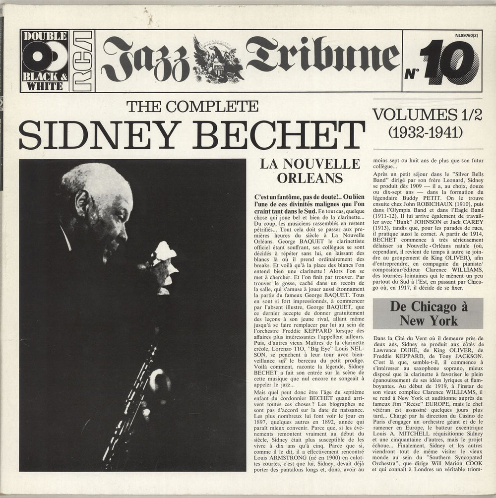 Sidney Bechet The Complete Sidney Bechet Vol 1/2 (1932-1941) German 2 ...