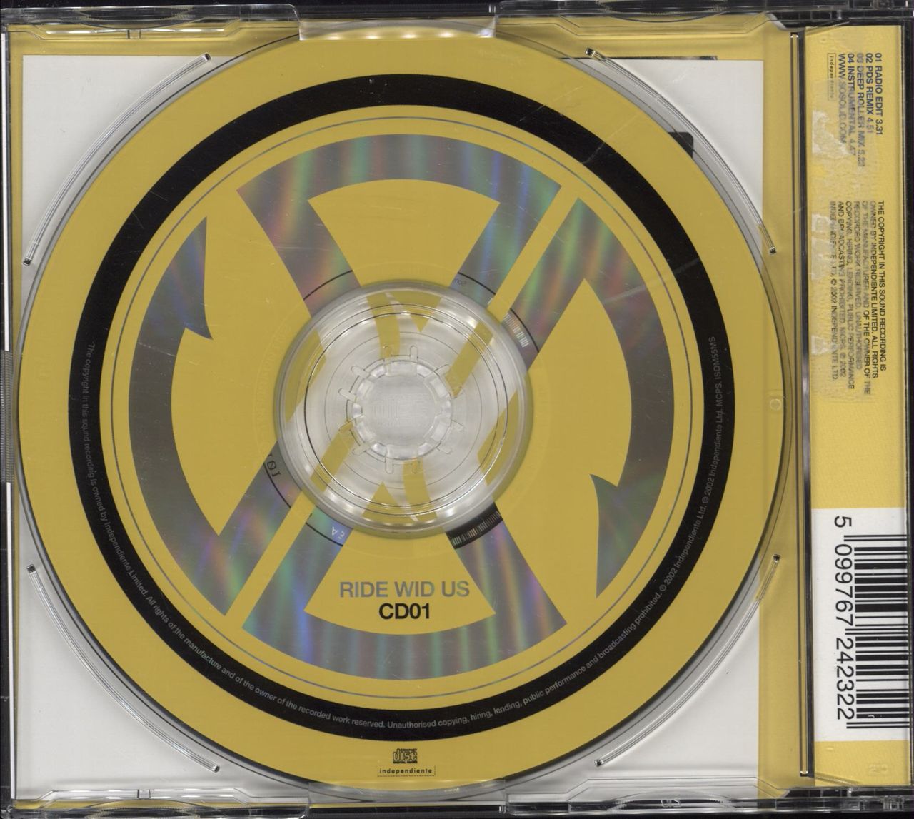 So Solid Crew Ride Wid Us - 2-CD Set UK 2-CD single set — RareVinyl.com