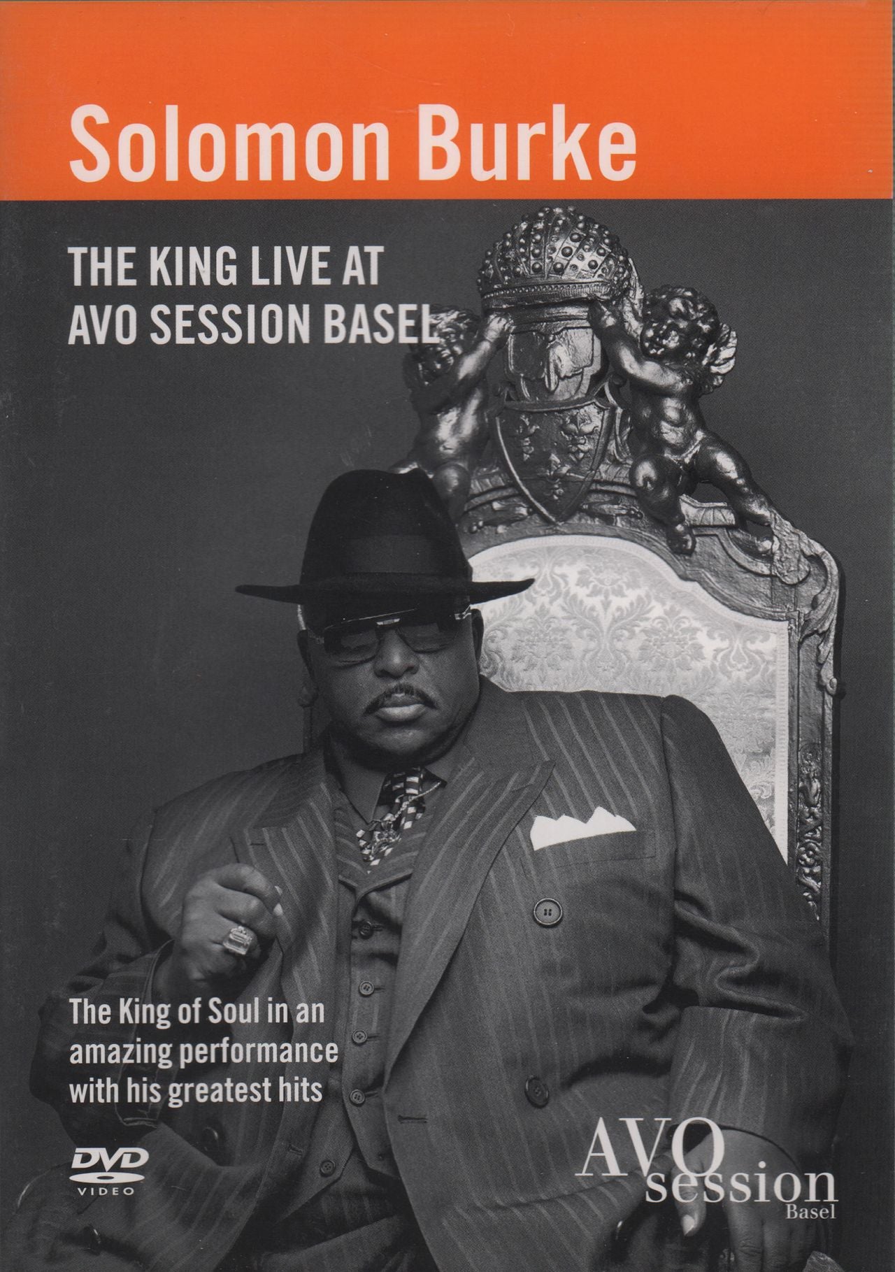 Solomon Burke The King Live At AVO Session Basel US DVD — RareVinyl.com