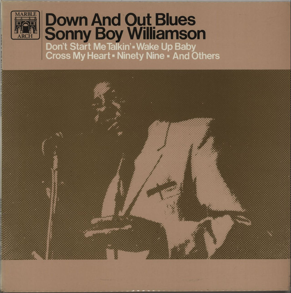 Sonny Boy Williamson Down And Out Blues UK Vinyl LP — RareVinyl.com
