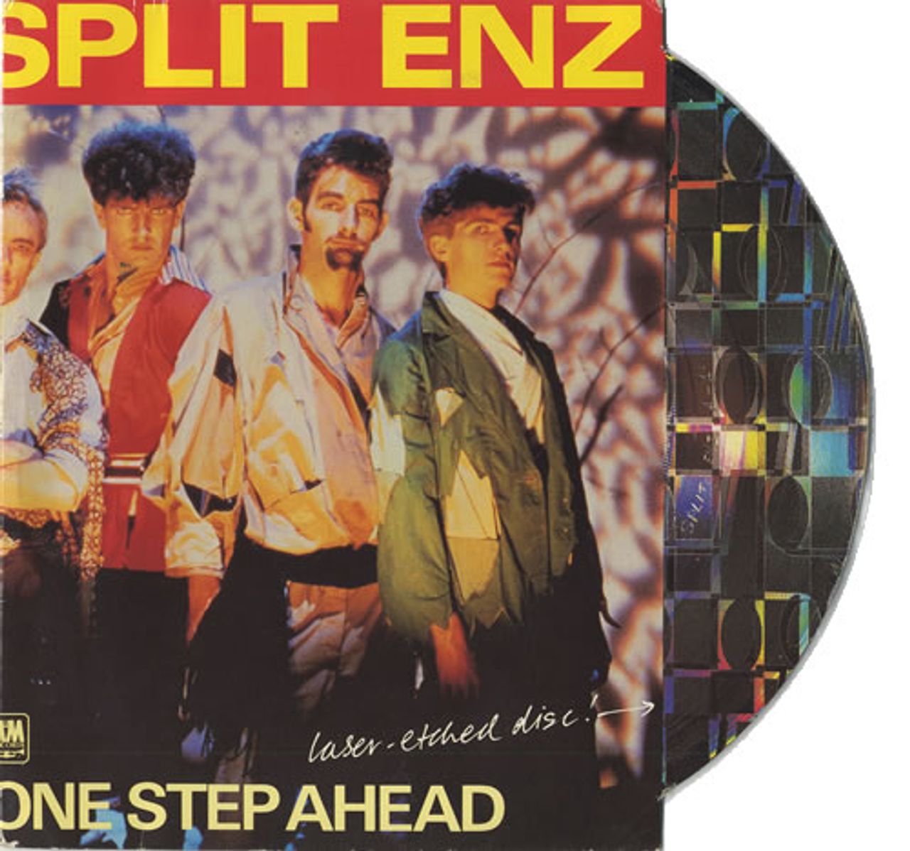 Split Enz One Step Ahead - Laser Etched UK 7" vinyl — RareVinyl.com