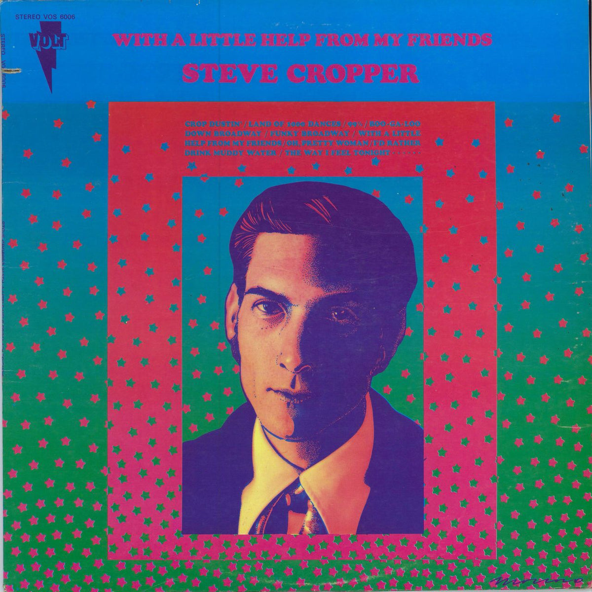 Steve Cropper With A Little Help From My Friends US Vinyl LP — RareVinyl.com