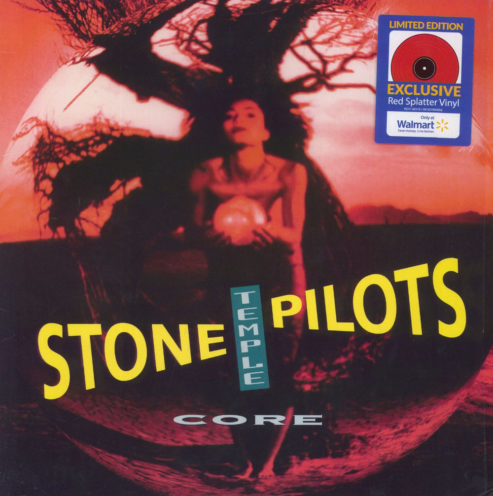 Stone Temple Pilots Core - Red Splatter Vinyl UK Vinyl LP — RareVinyl.com