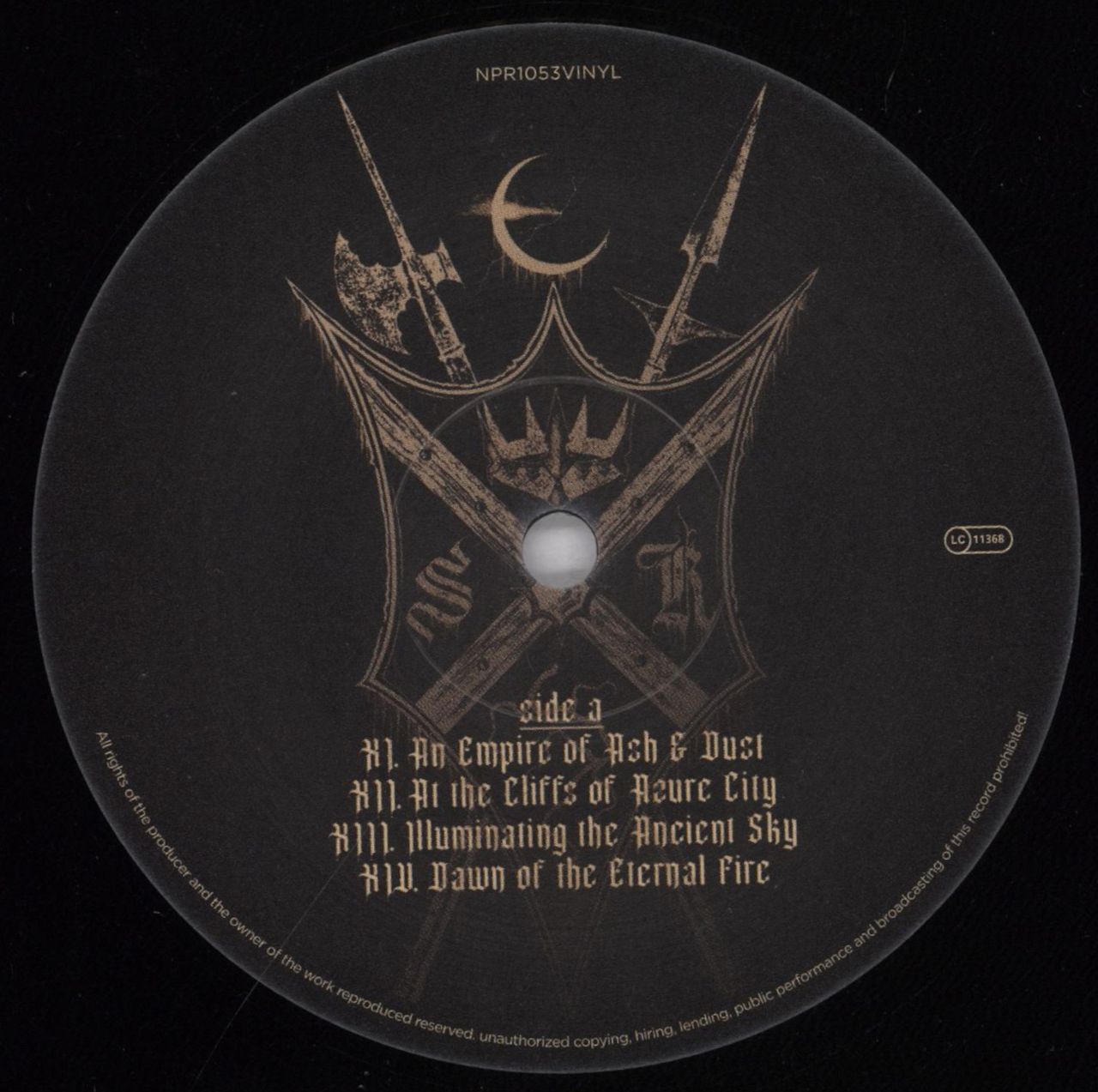 Stormruler Under The Burning Eclipse UK 2-LP vinyl set — RareVinyl.com