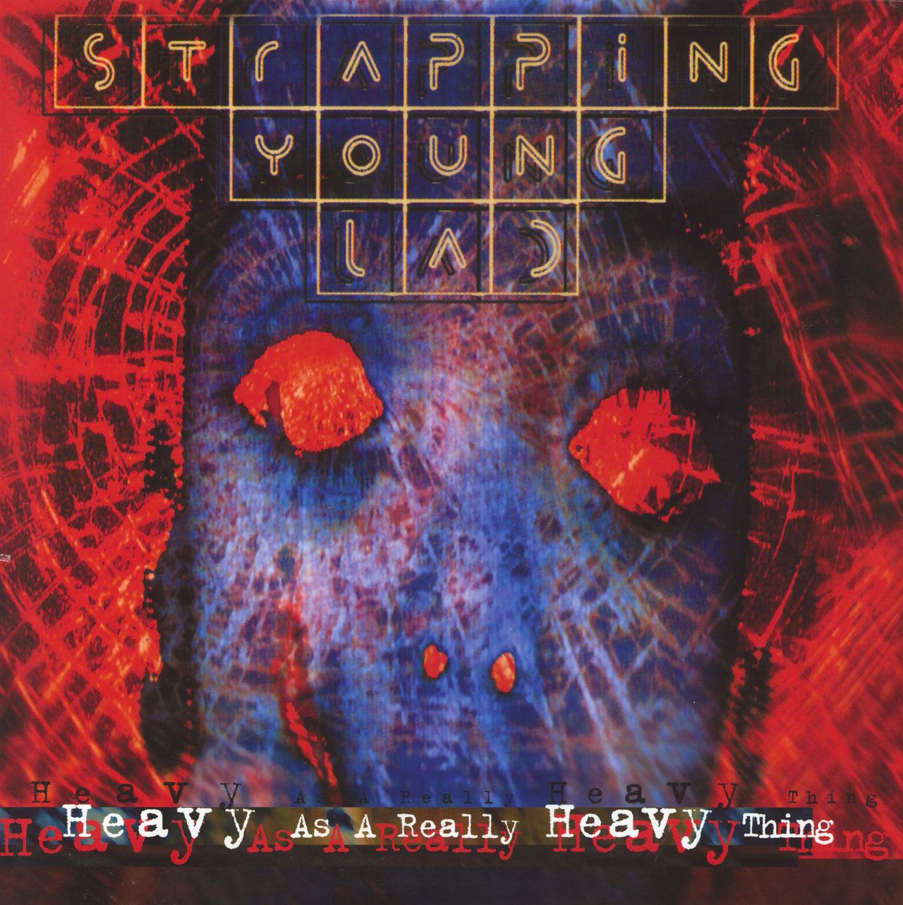 Strapping Young Lad Heavy As A Really Heavy Thing - Red & Blue vinyl U ...