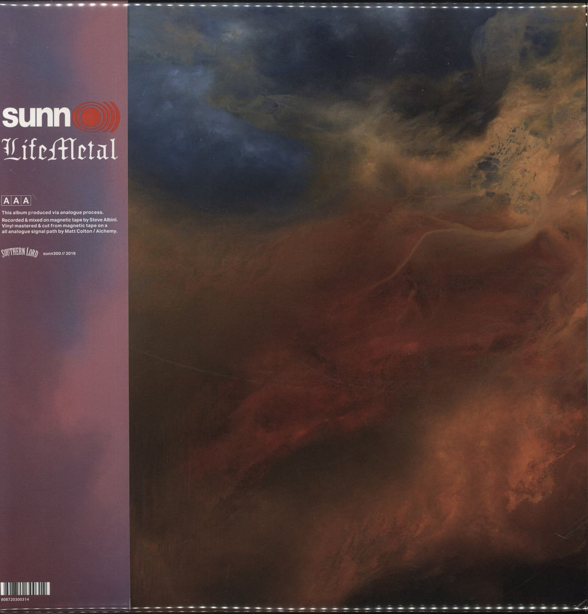 Sunn O))) Life Metal - Yellow Vinyl US 2-LP vinyl set — RareVinyl.com