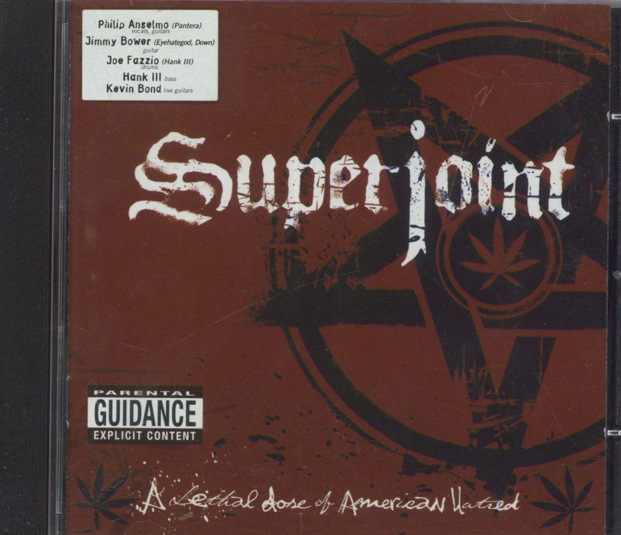 Superjoint Ritual A Lethal Dose Of American Hatred UK CD album ...