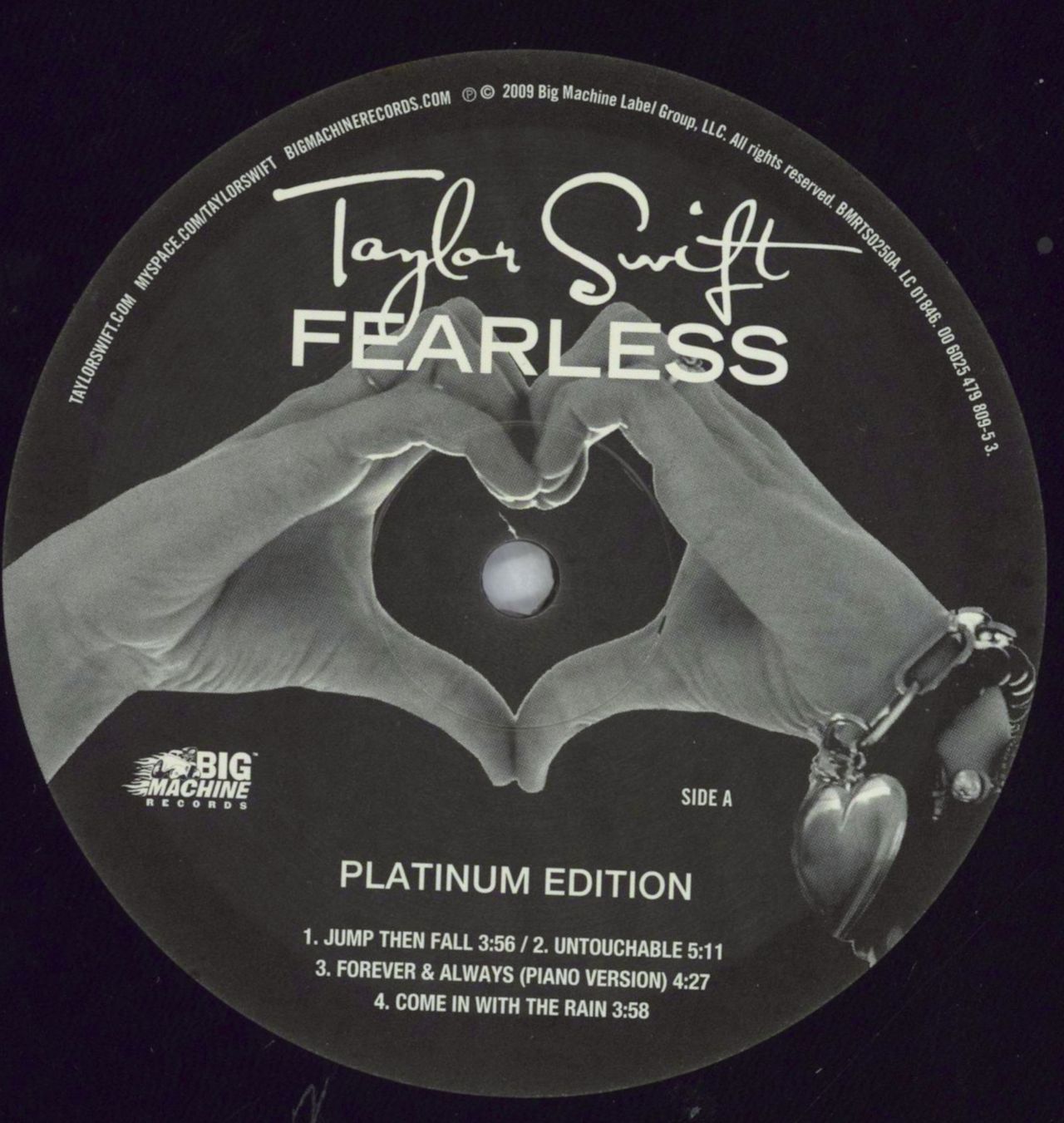 Taylor Swift Fearless Platinum Edition - EX UK 2-LP vinyl set ...