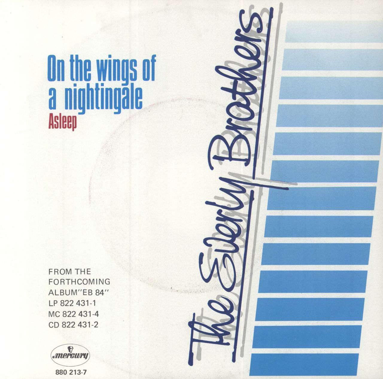 The Everly Brothers On The Wings Of A Nightingale Dutch 7" vinyl — RareVinyl.com