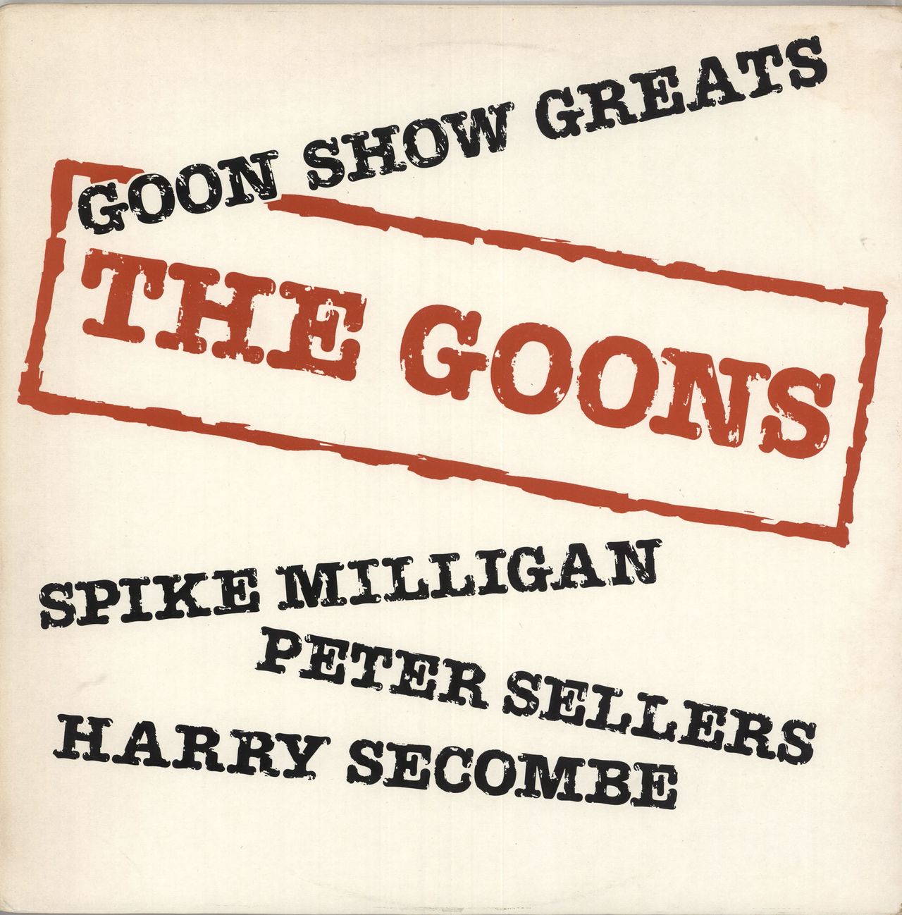 The Goons Goon Show Greats UK Vinyl LP — RareVinyl.com