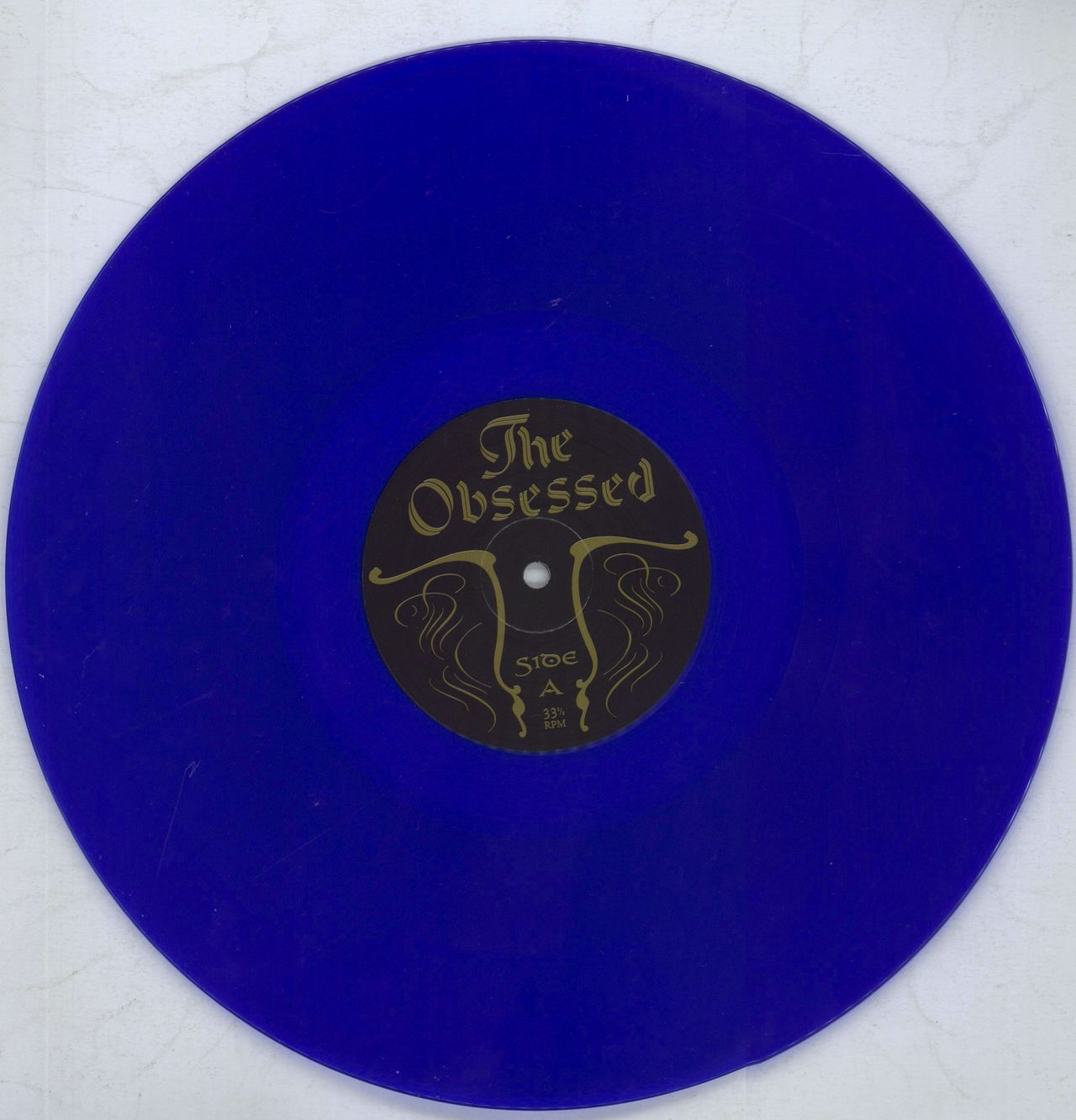 The Obsessed Sacred - Blue Transparent and Red Transparent vinyl UK 2- — RareVinyl.com