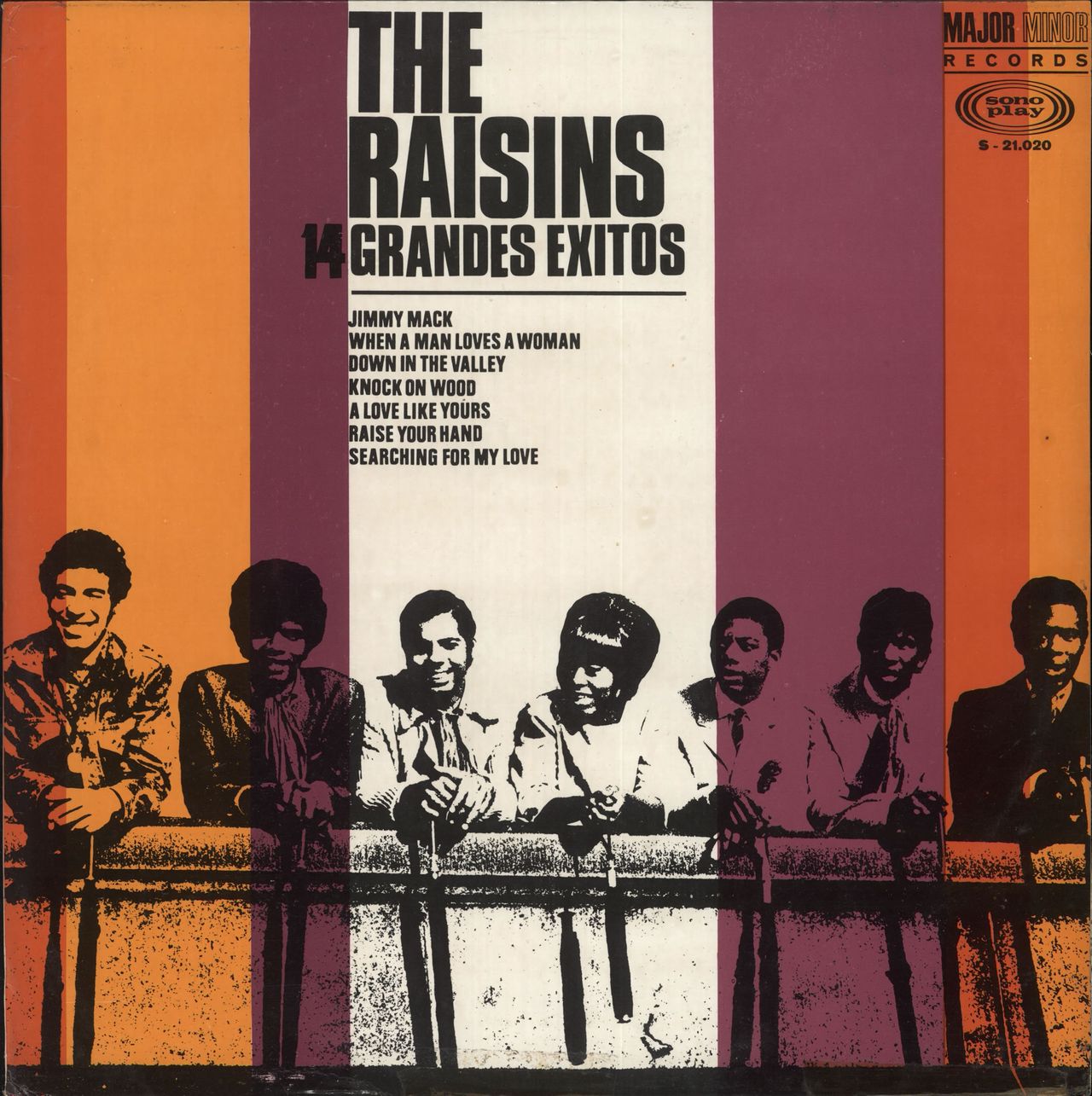 The Raisins 14 Grandes Exitos Spanish Vinyl LP — RareVinyl.com