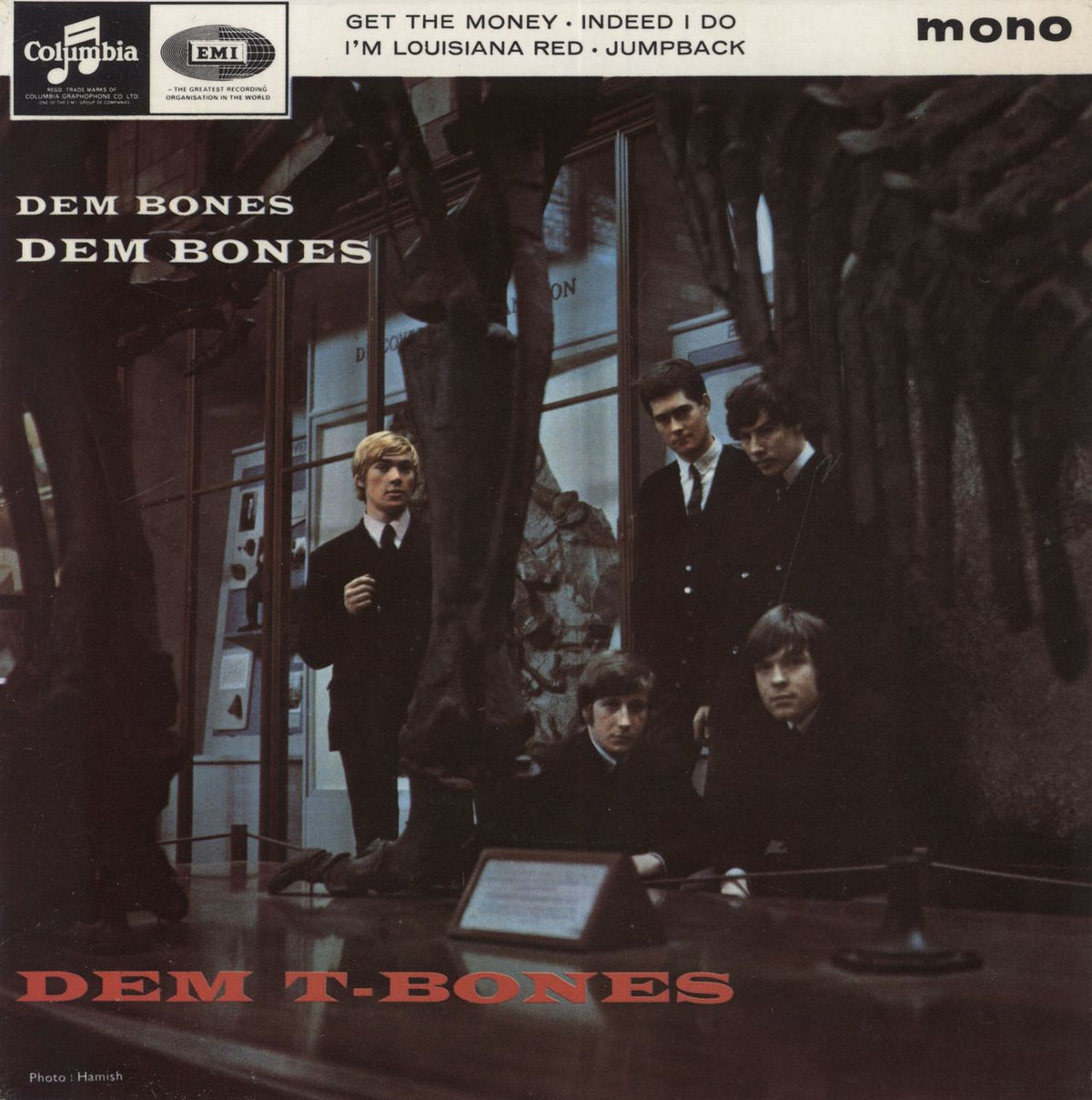 The T-Bones Dem Bones Dem Bones Dem T- Bones EP UK 7" vinyl — RareVinyl.com