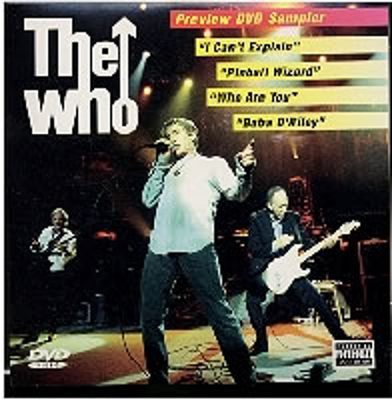 The Who Preview DVD Sampler US Promo DVD — RareVinyl.com