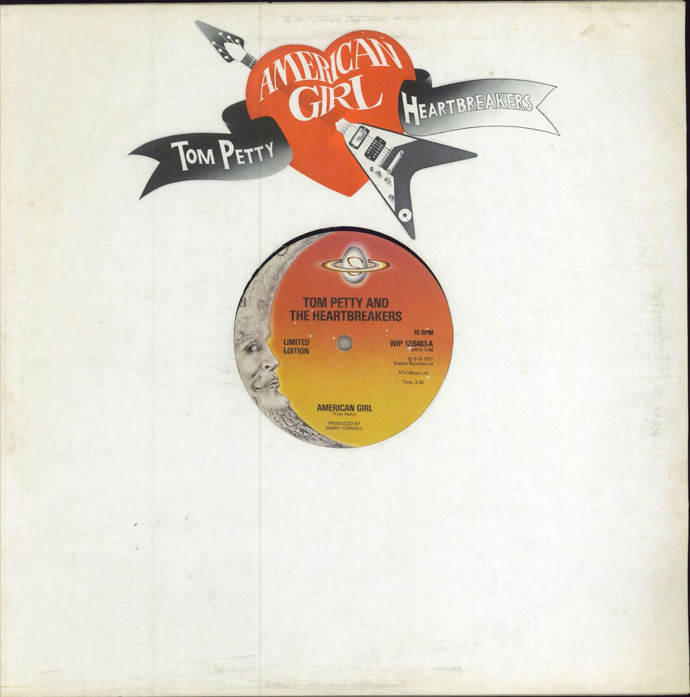 Tom Petty & The Heartbreakers American Girl UK 12" vinyl — RareVinyl.com