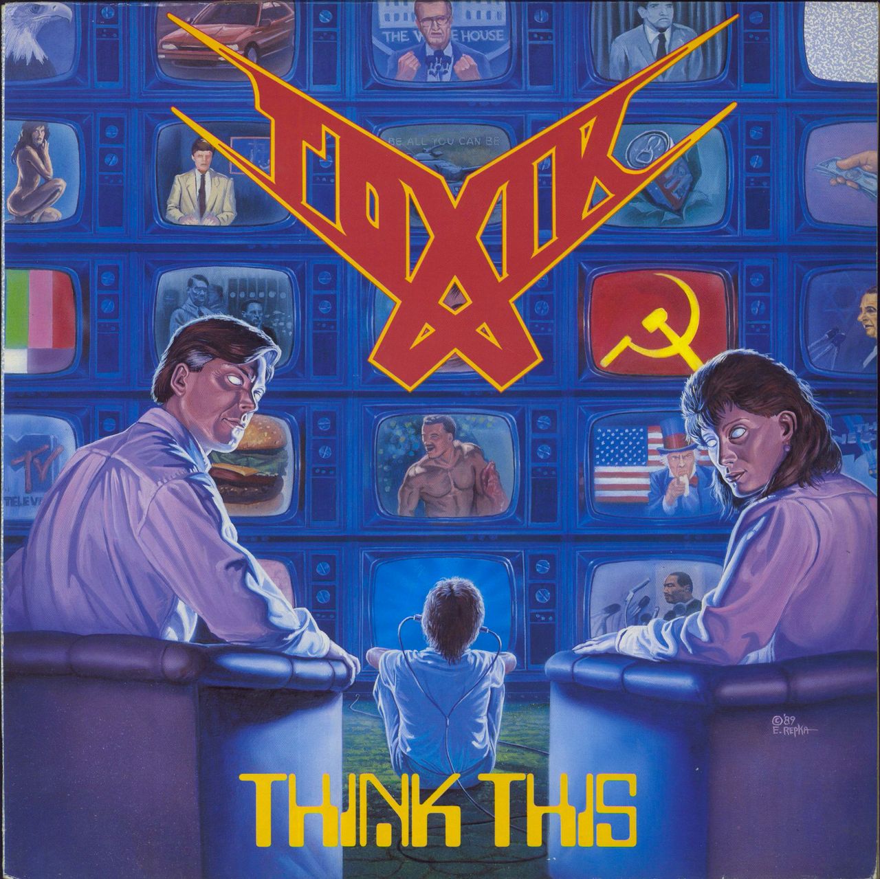 Toxik Think This Dutch Vinyl LP — RareVinyl.com
