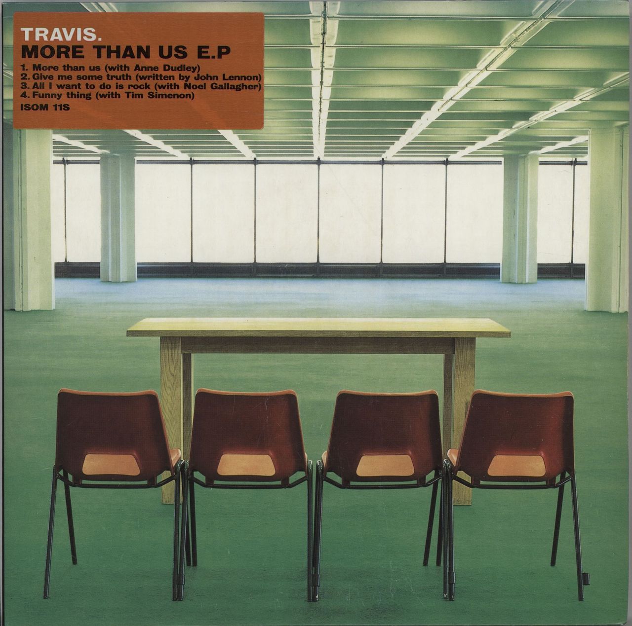 Travis (90s) More Than Us EP UK 7" vinyl — RareVinyl.com