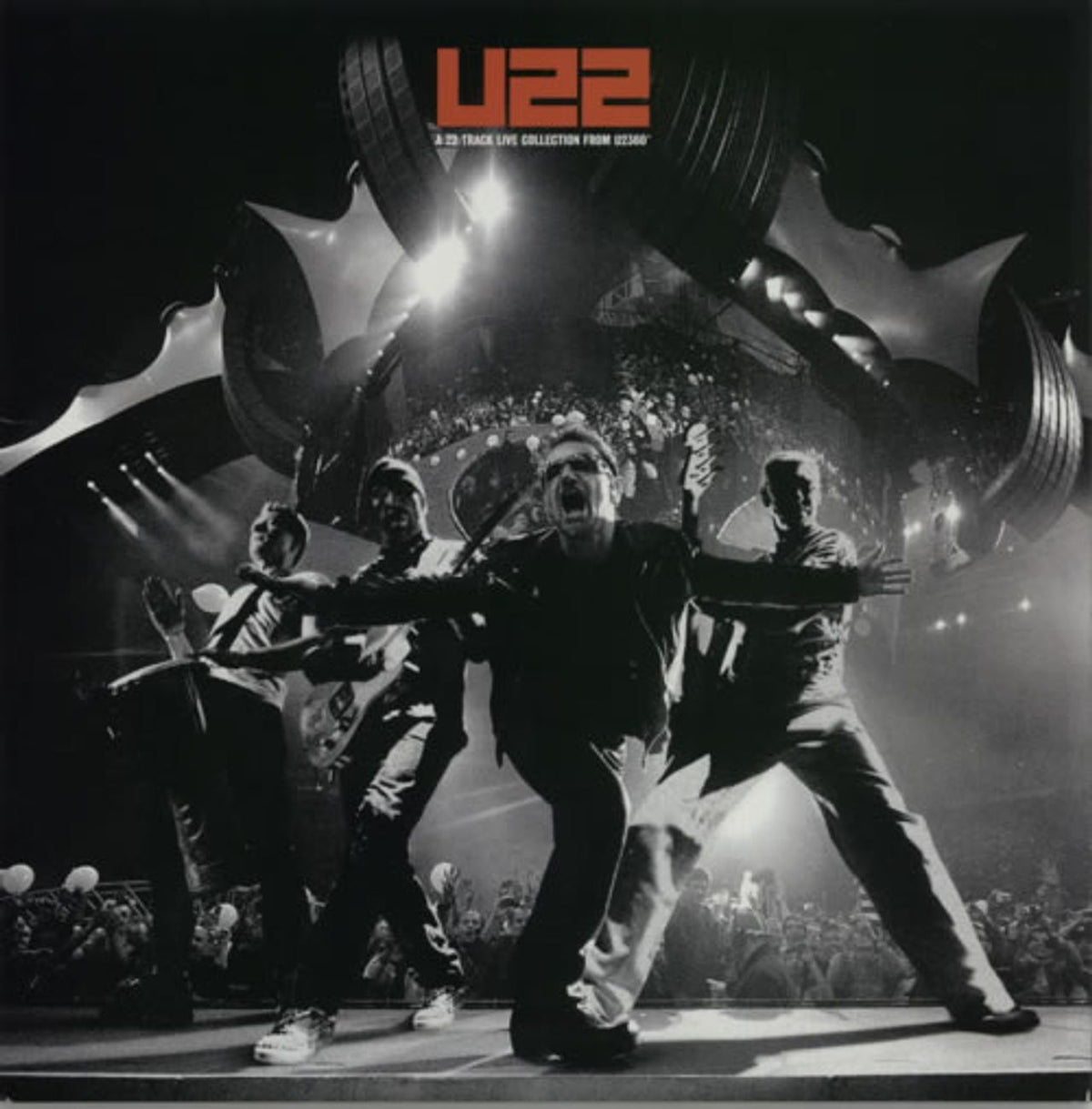 U2 U22 - A 22 Track Live Collection From U2360o UK 2-CD album set ...
