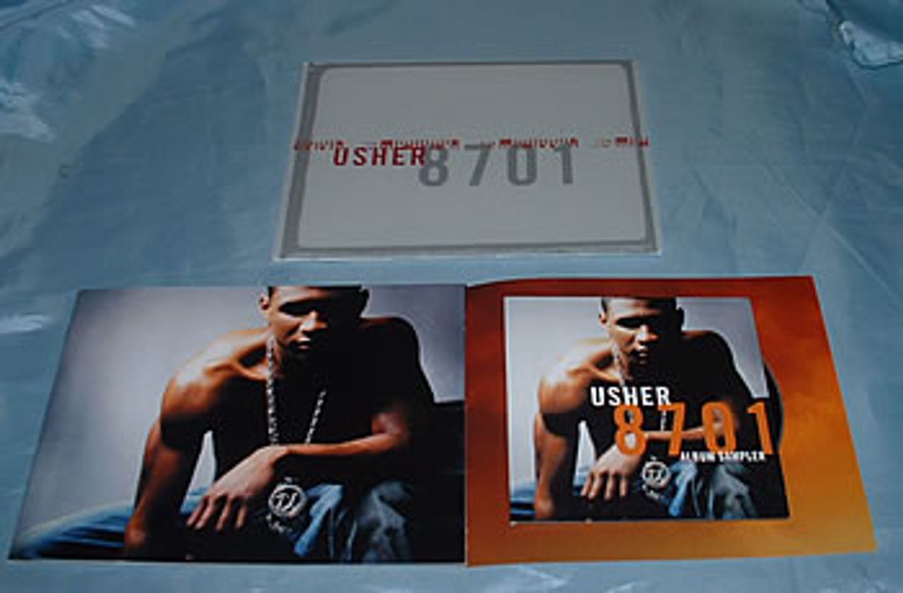 Usher 8701 Album Sampler UK Promo CD album — RareVinyl.com