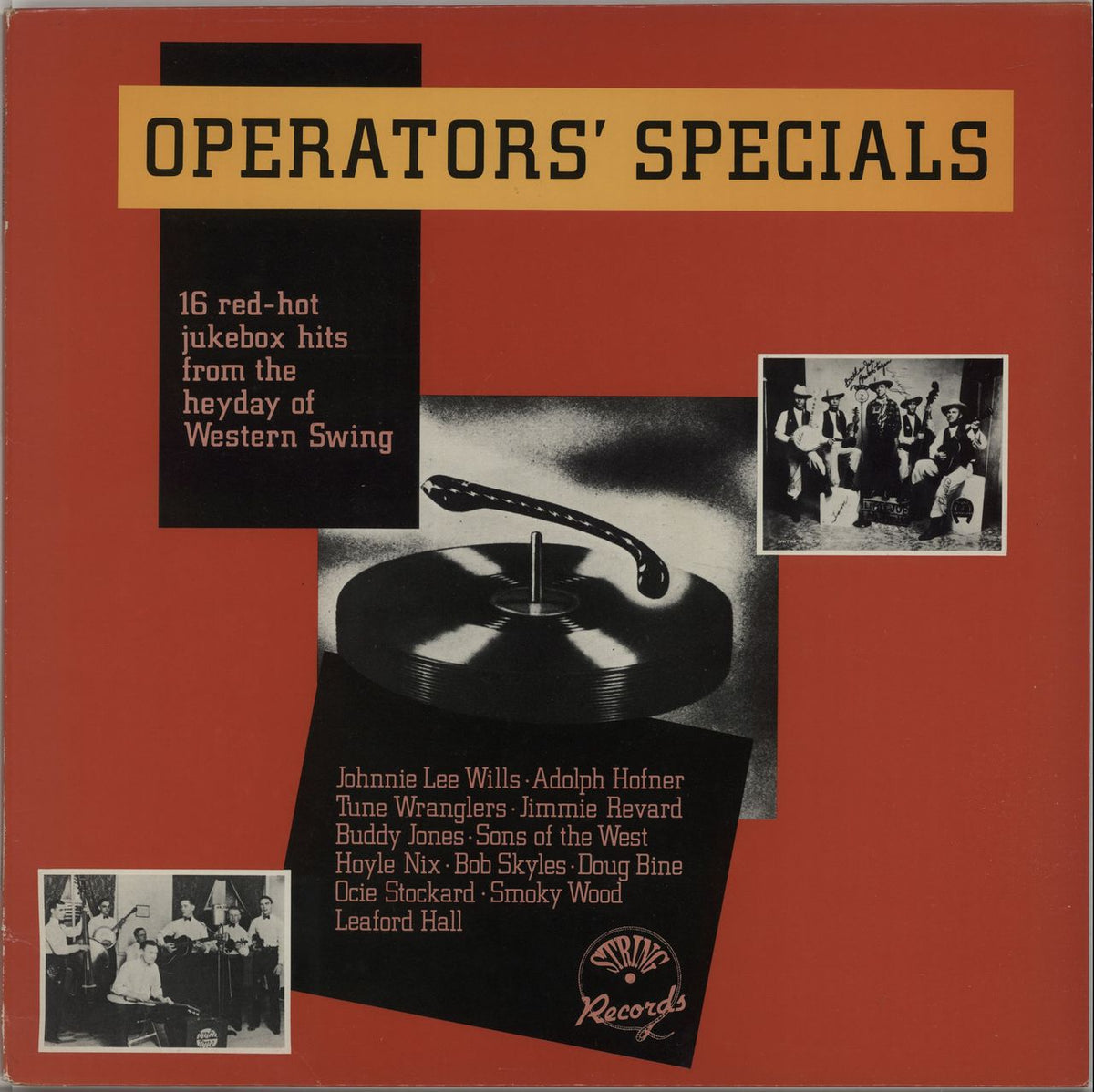Various-Country Operators' Specials UK Vinyl LP — RareVinyl.com