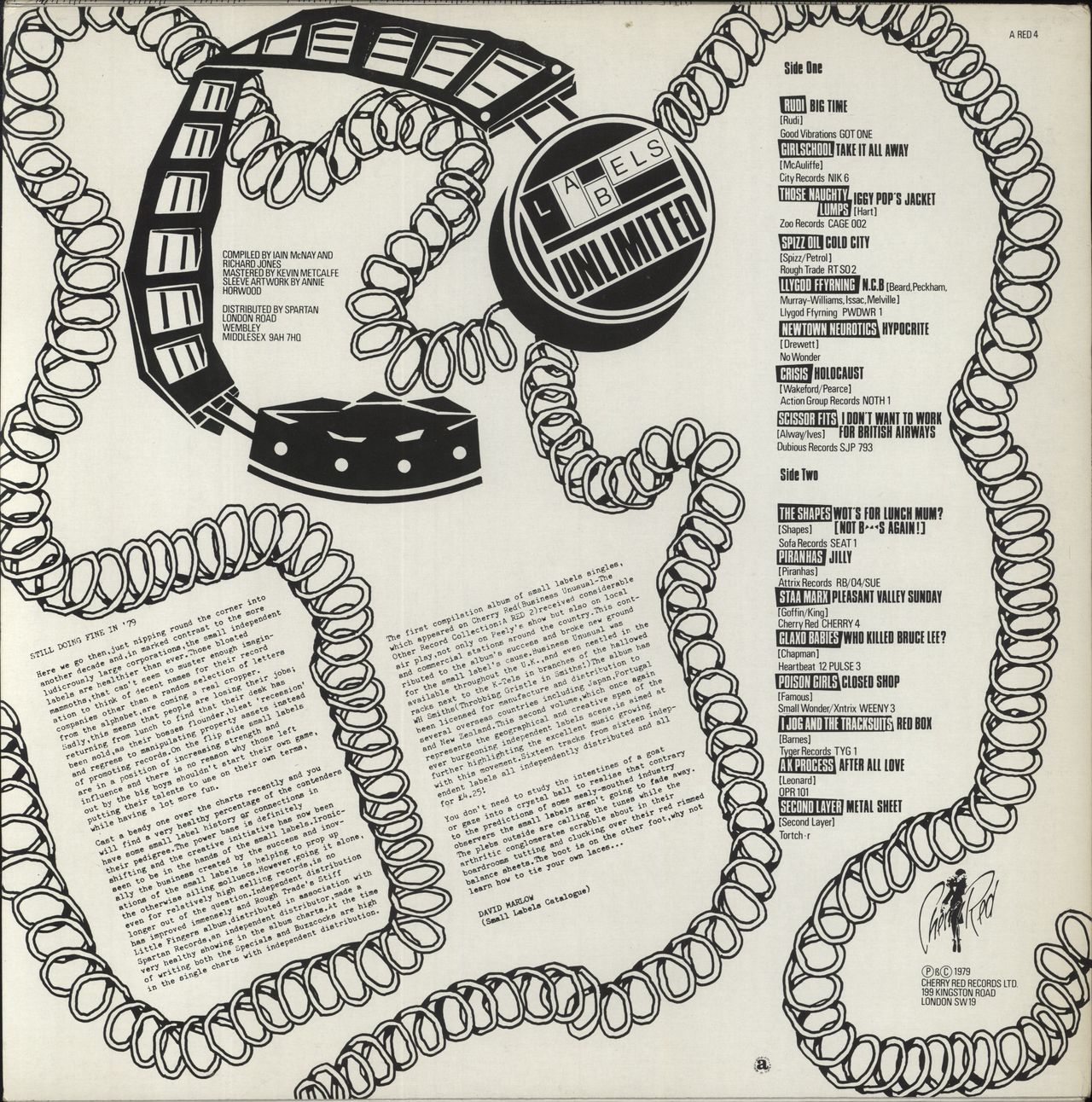 Various-Indie Labels Unlimited - The Second Record Collection UK Vinyl ...