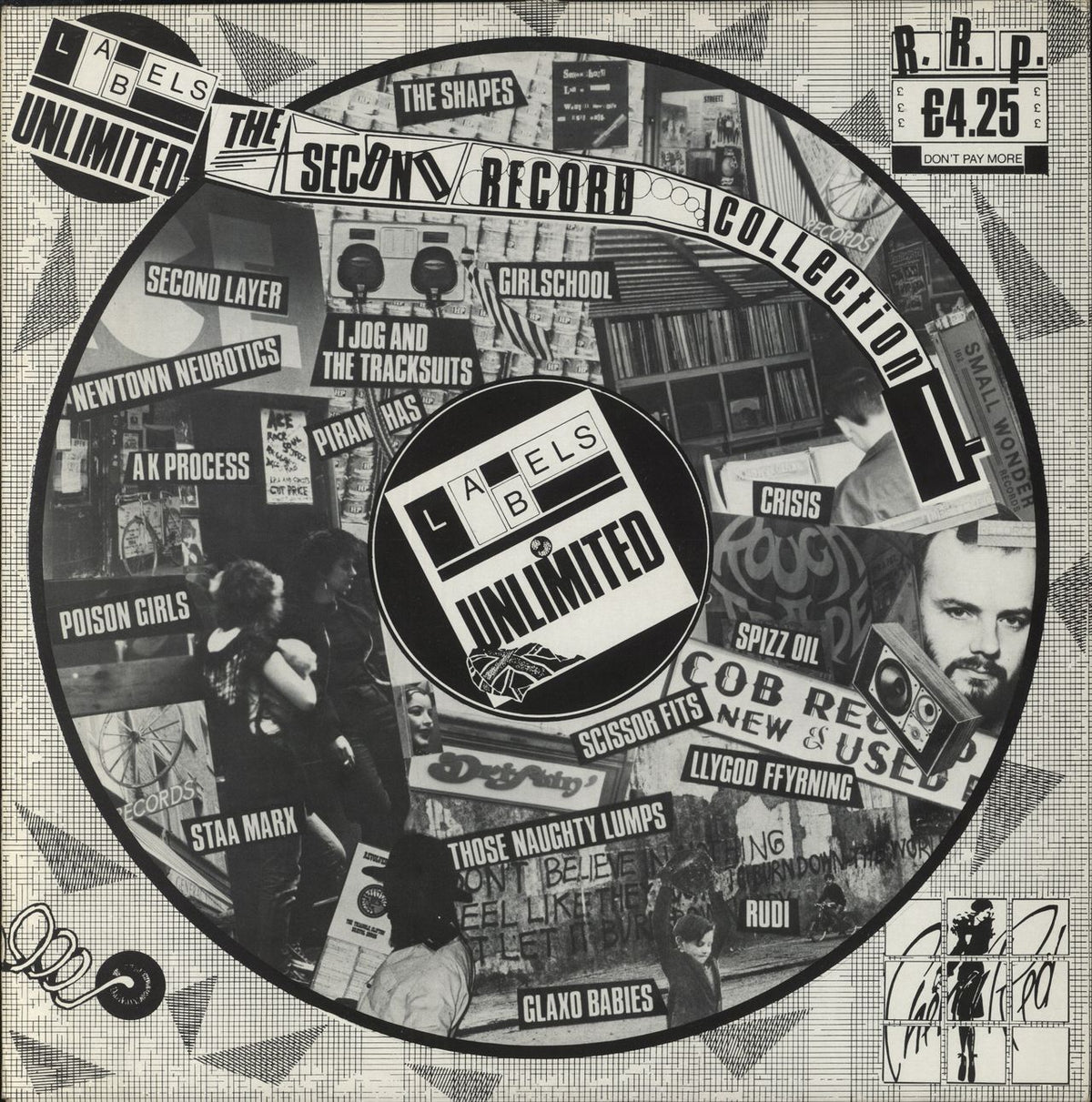 Various-Indie Labels Unlimited - The Second Record Collection UK Vinyl ...