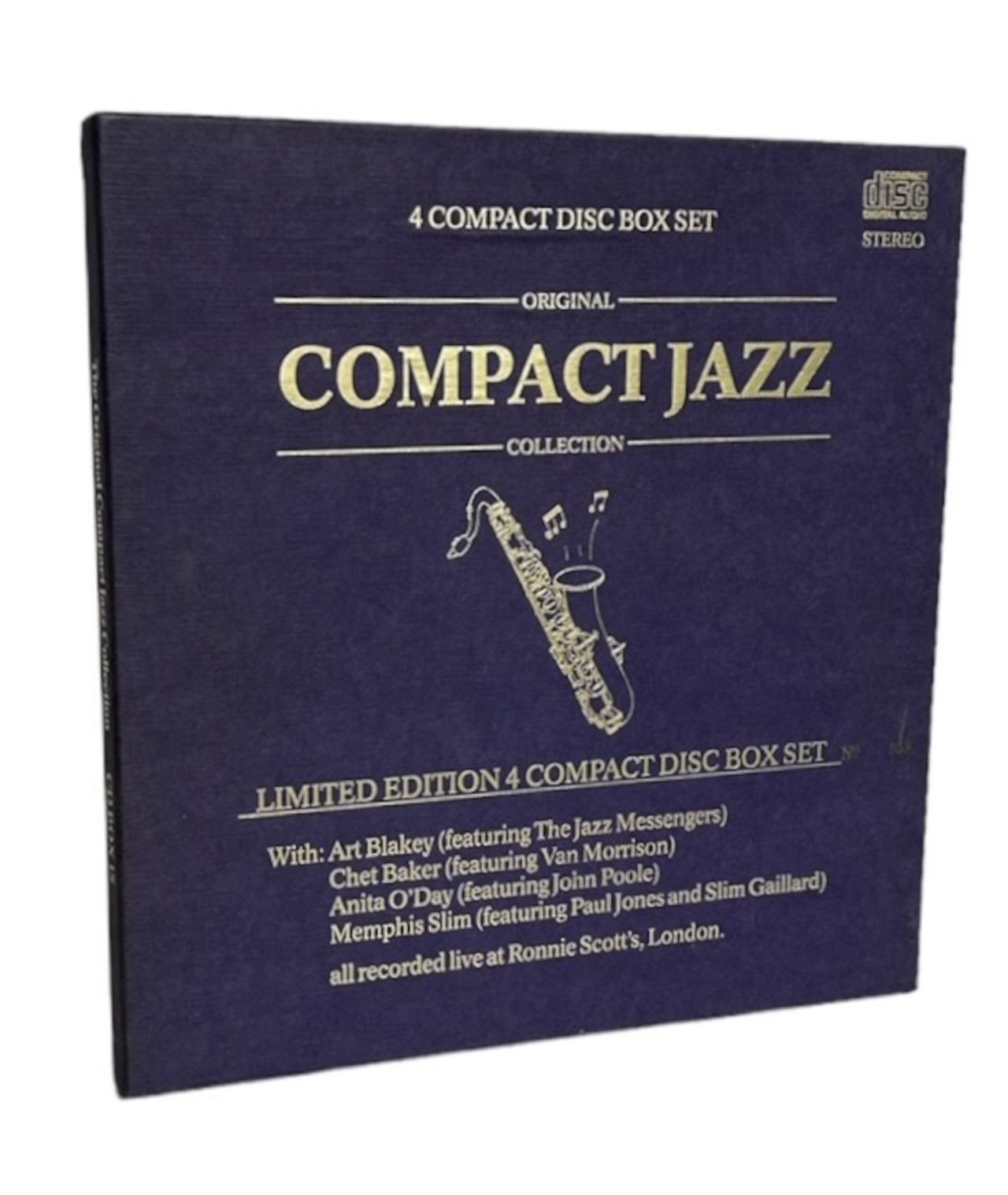 Various-Jazz Original Compact Jazz Collection UK Cd album box set ...