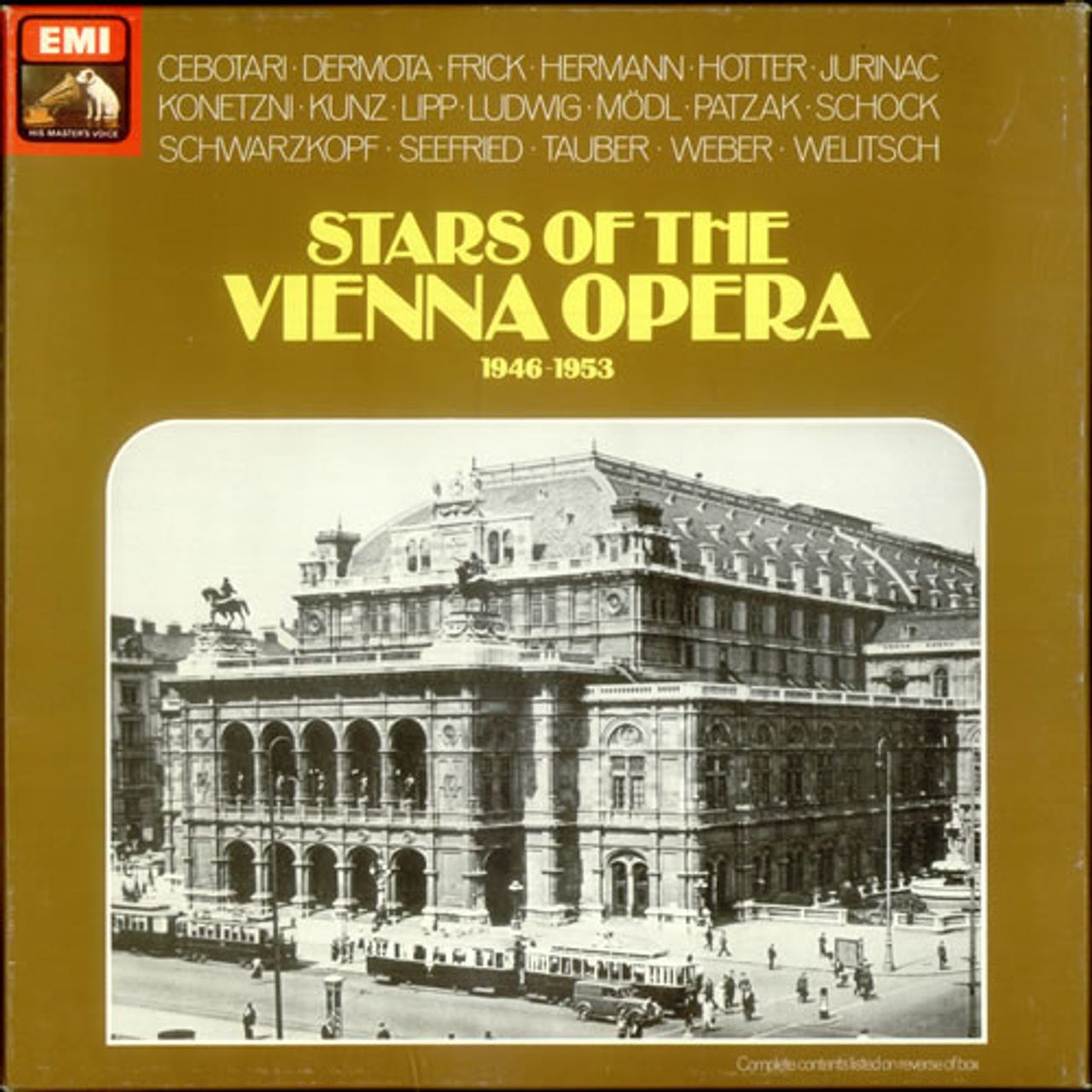 Various-Opera Stars Of The Vienna Opera: 1946-1953 UK Vinyl box set ...