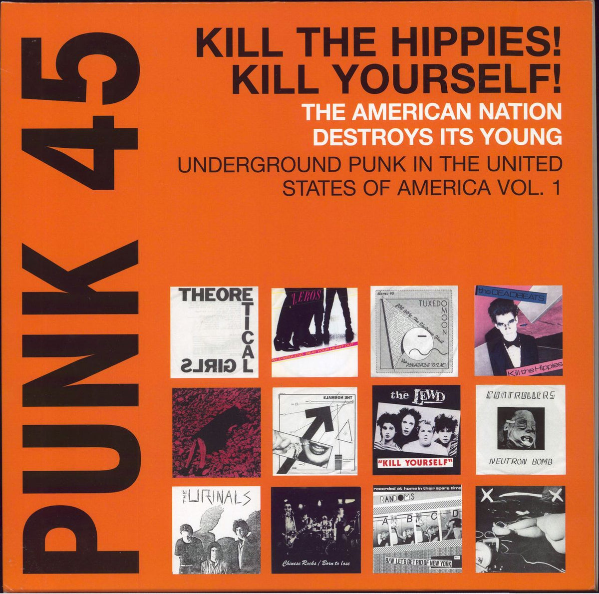 Various-Punk & New Wave Punk 45: Kill The Hippies! Kill Yourself! The ...
