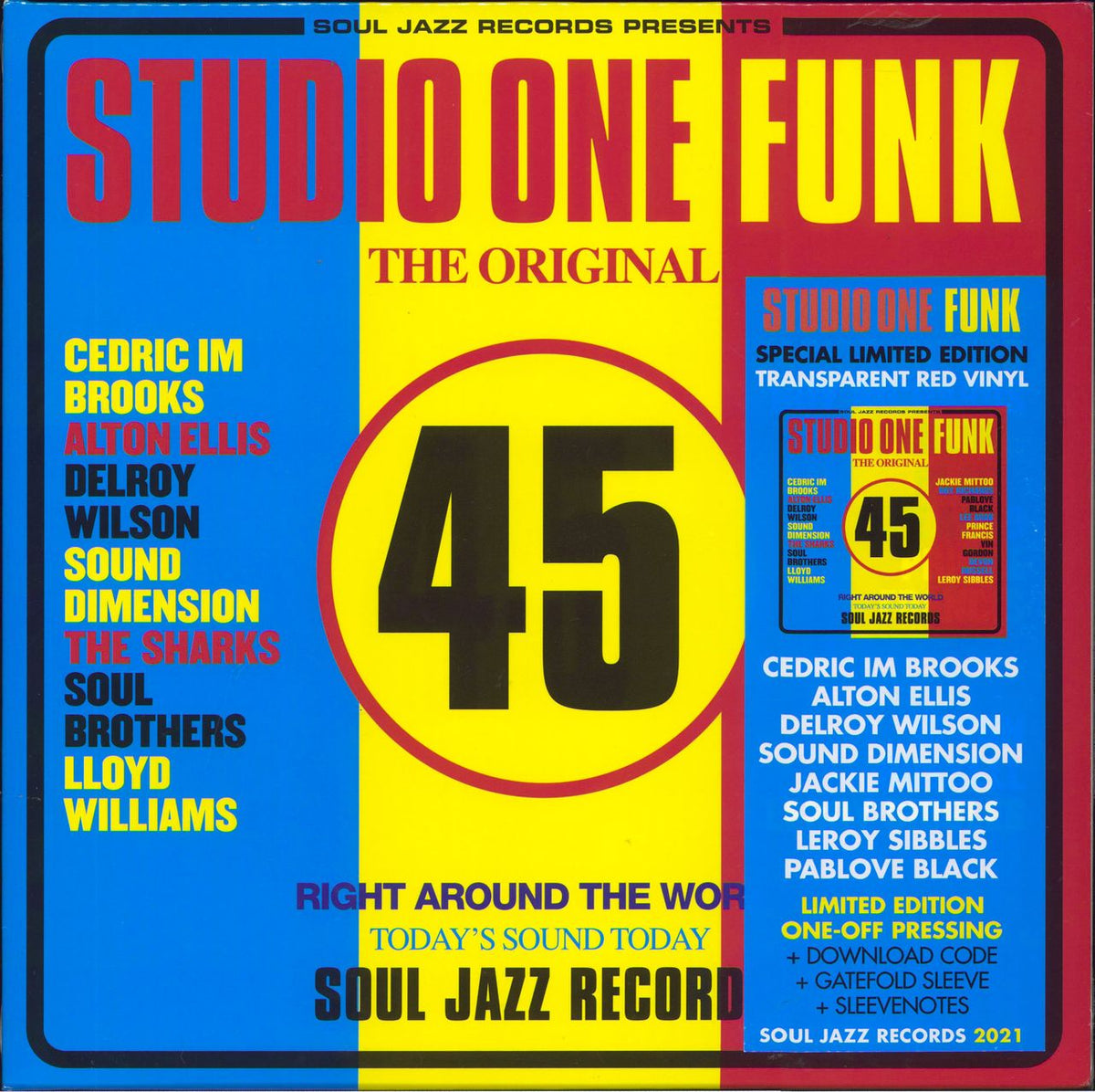 Various-Soul & Funk Studio One Funk - Red Vinyl - Sealed UK 2-LP vinyl ...