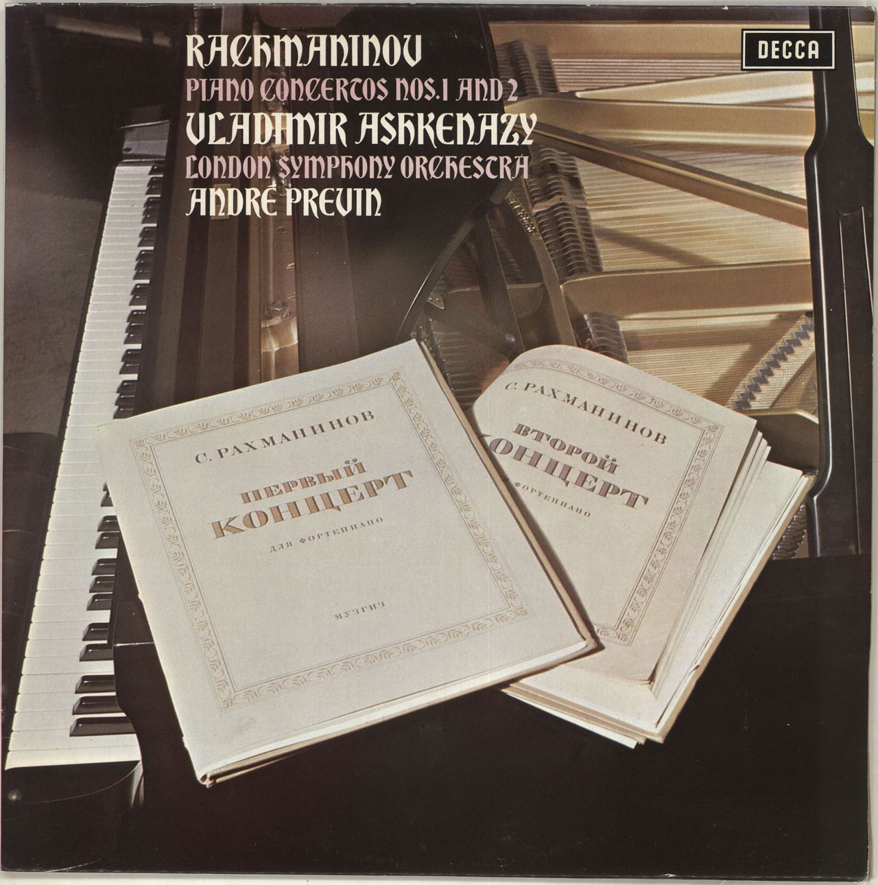 Vladimir Ashkenazy Rachmaninov: Piano Concertos Nos.1 And 2 UK Vinyl L — RareVinyl.com