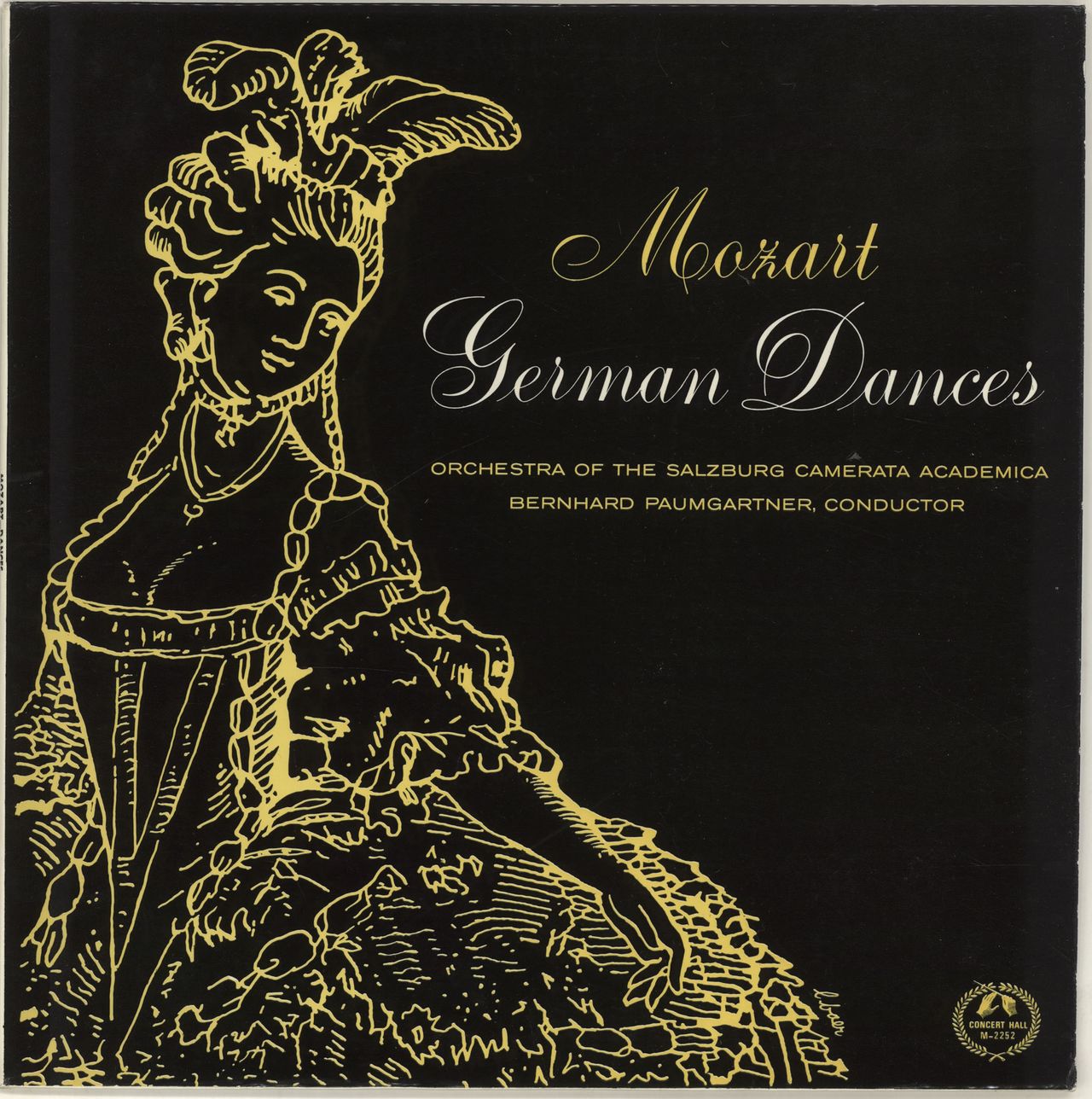 Wolfgang Amadeus Mozart German Dances UK Vinyl LP — RareVinyl.com