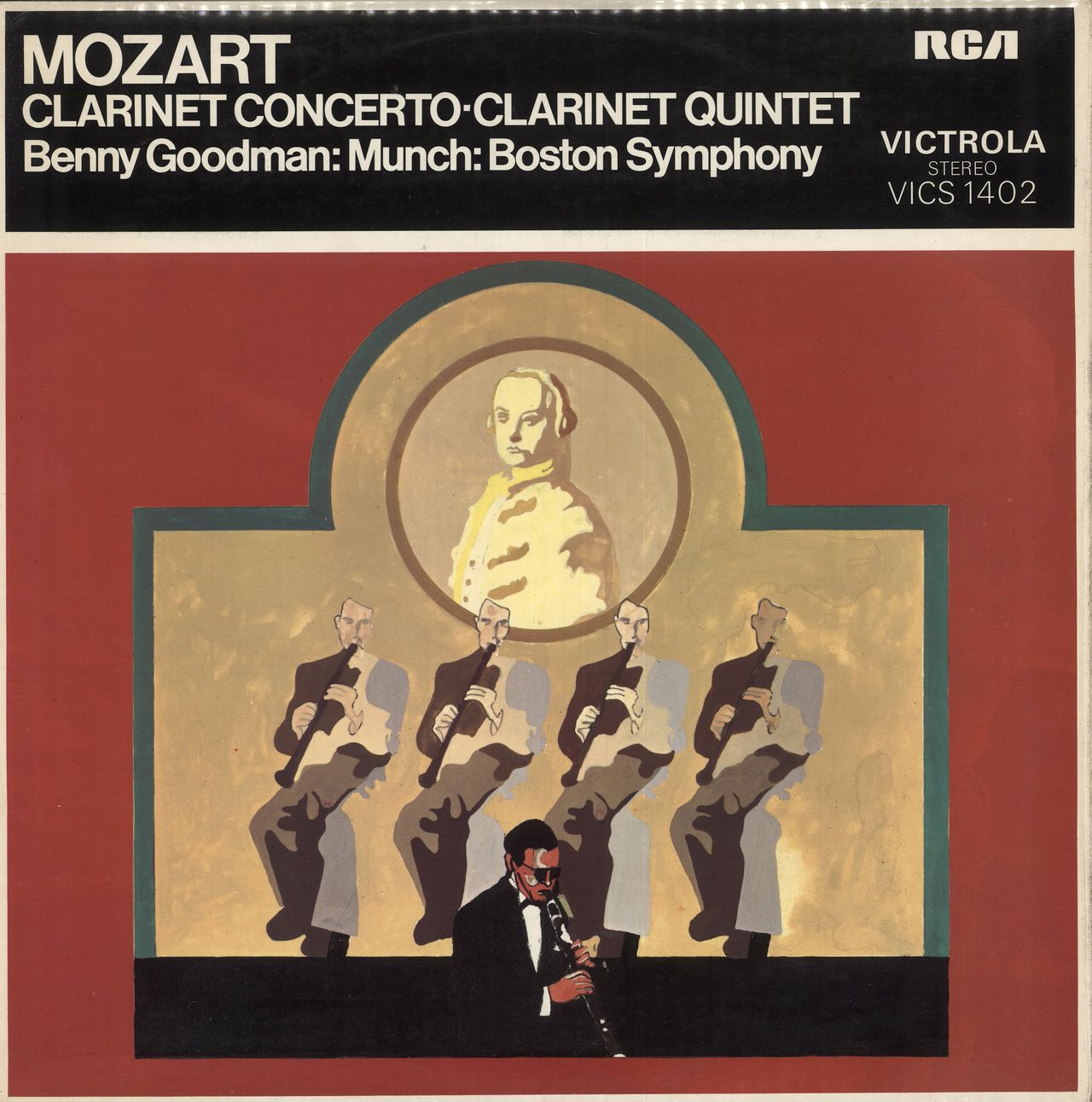 Wolfgang Amadeus Mozart Mozart: Clarinet Concerto - Clarinet Quintet U — RareVinyl.com
