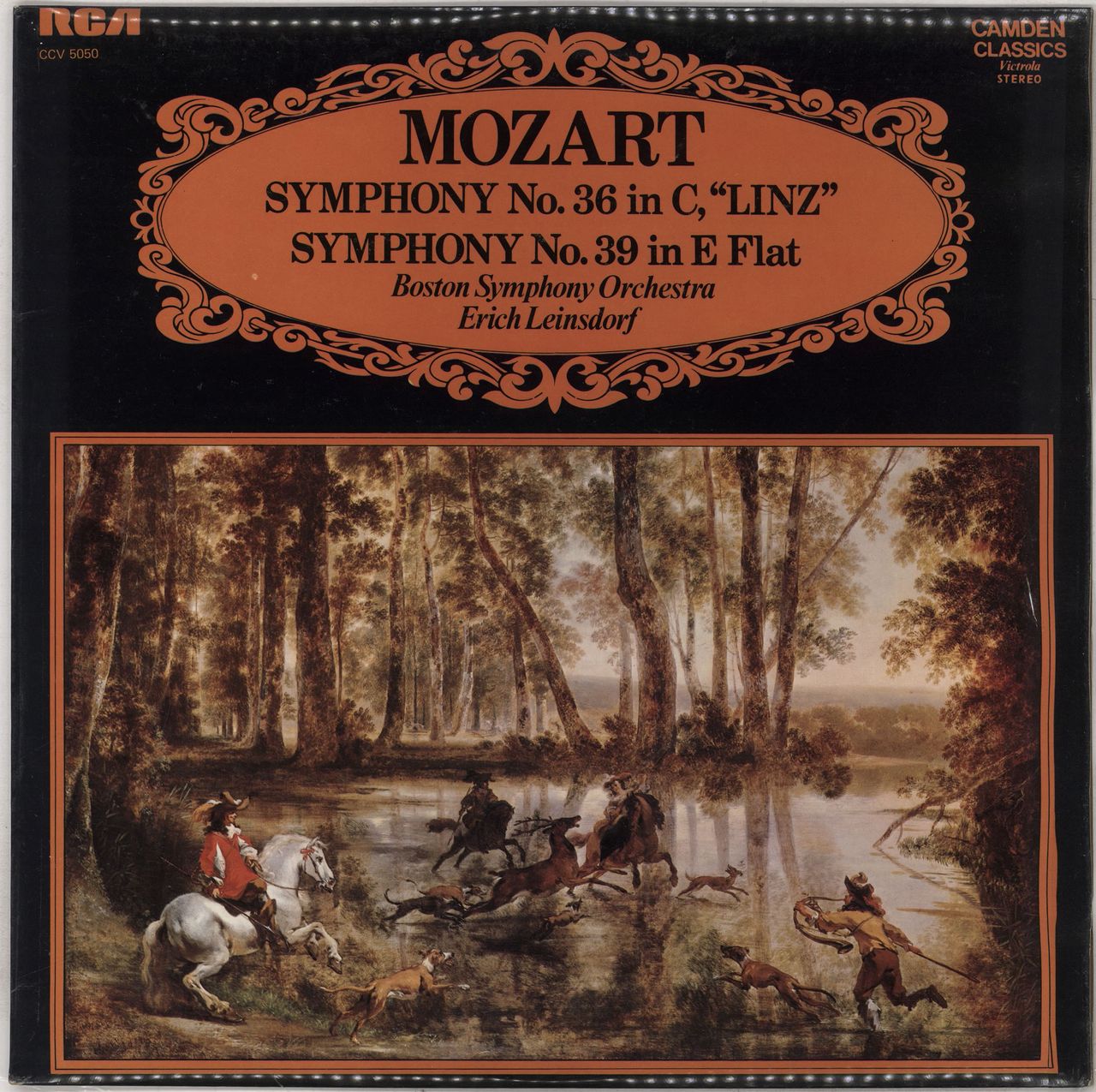 Wolfgang Amadeus Mozart Symphony No. 36 In C 'Linz' & Symphony No. 39 — RareVinyl.com